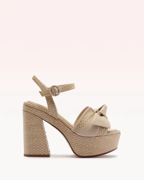 ALEXANDRE BIRMAN Maxi Clarita Padded Raffia 120