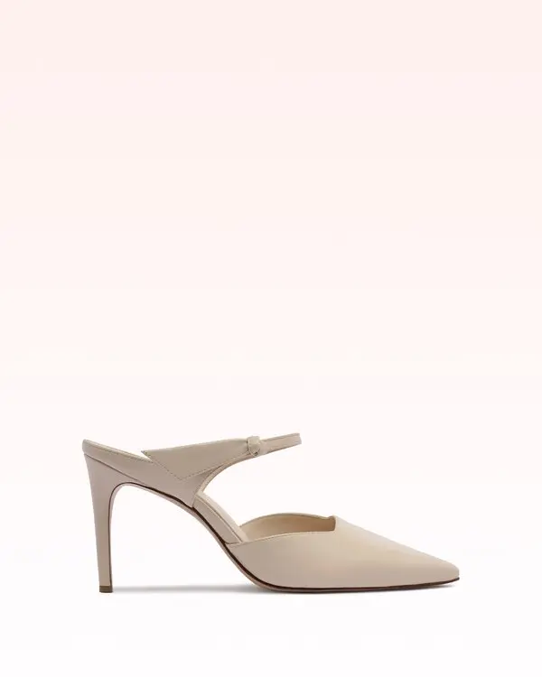 ALEXANDRE BIRMAN Clarita Asymmetric Sling Mule - Shell