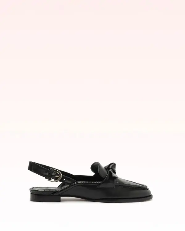 ALEXANDRE BIRMAN Clarita Sling Loafer - Black