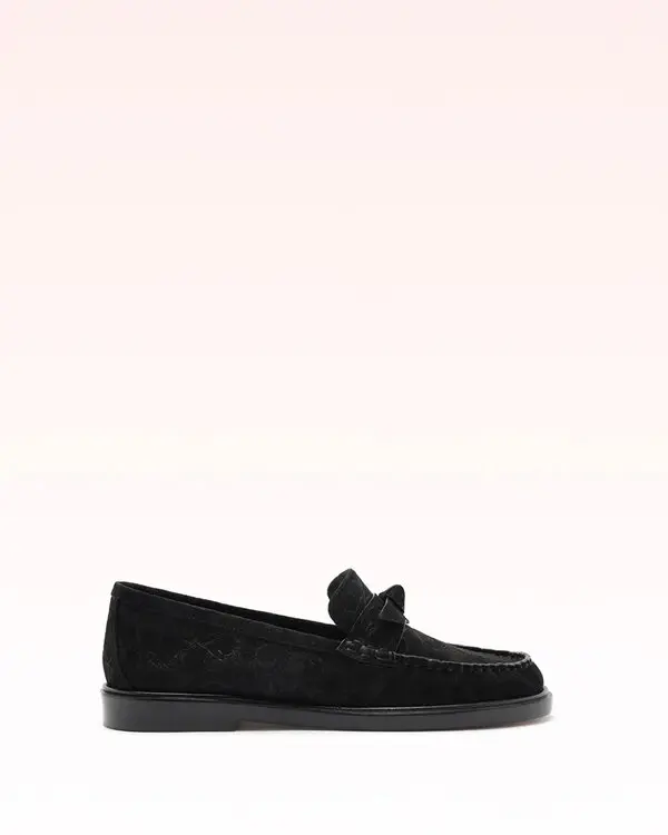 ALEXANDRE BIRMAN Clarita Laser Loafer - Black