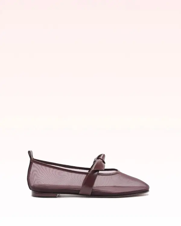 ALEXANDRE BIRMAN Clarita Ballerina 15 - Cherry Lacquer