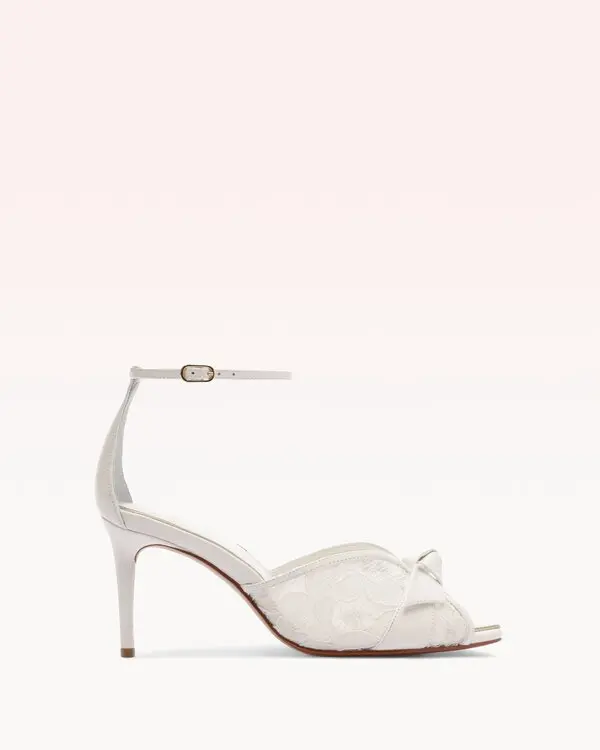 ALEXANDRE BIRMAN Clarita Bloom Lace 85 - White