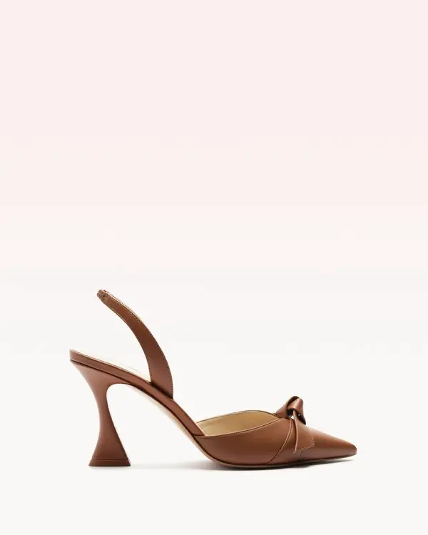 ALEXANDRE BIRMAN Clarita Bell Slingback 85 - Espresso