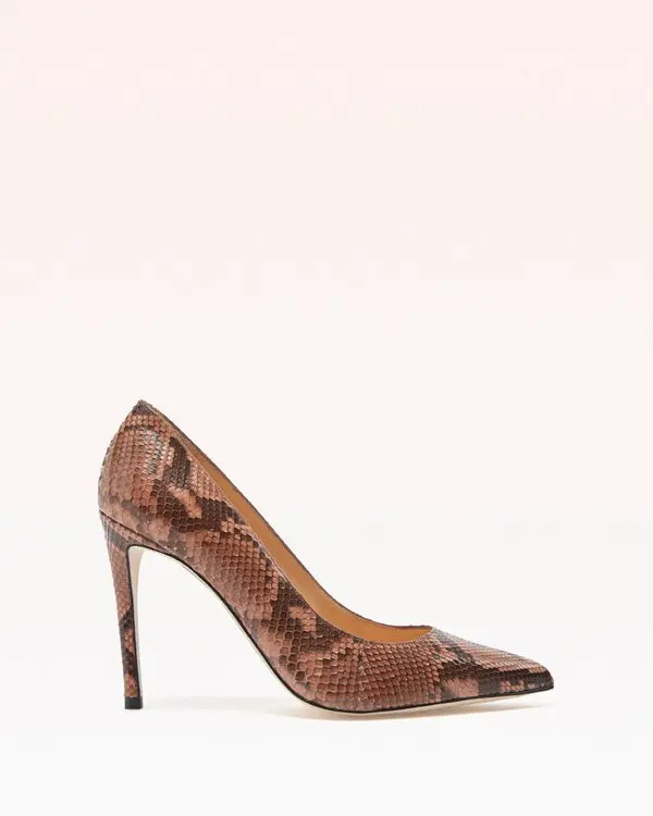 ALEXANDRE BIRMAN Piano Exotic Pump - Cameo Python