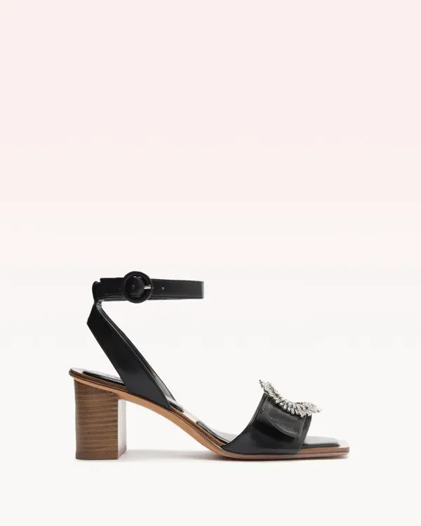 ALEXANDRE BIRMAN Madelina 60 Embellished Nappa Leather Sandals