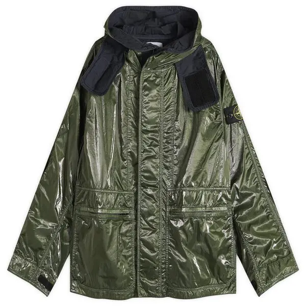 Stone Island X New Balance Hooded Jacket - Juniper