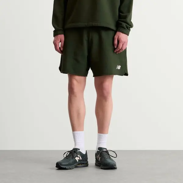 Stone Island X New Balance Organic Cotton Fleece Shorts