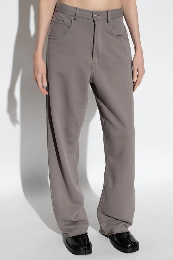 MAISON MARGIELA Straight Leg Sweatpants