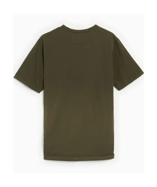 C.P. COMPANY Jersey Garment Dyed T-shirt - Brown
