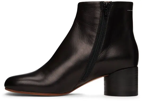 MAISON MARGIELA Square Toe Ankle Boots