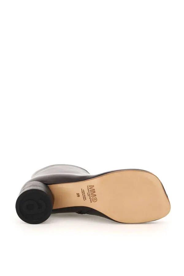 MAISON MARGIELA Square Toe Ankle Boots