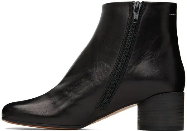 MAISON MARGIELA Square Toe Ankle Boots