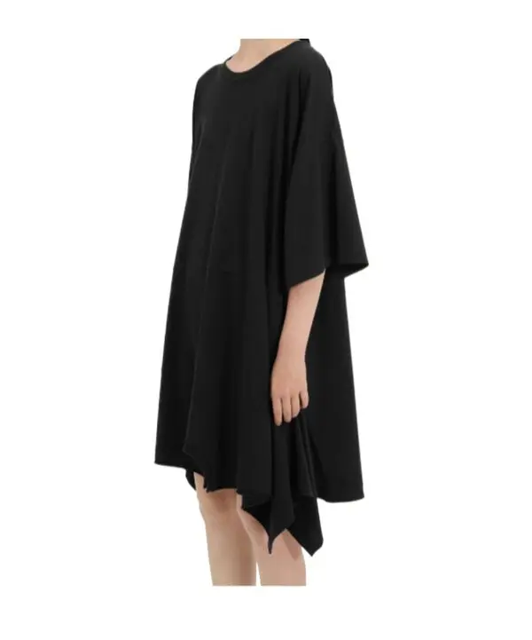 MAISON MARGIELA Asymmetrical Round Neck Dress