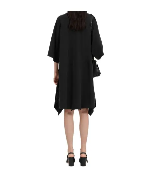 MAISON MARGIELA Asymmetrical Round Neck Dress