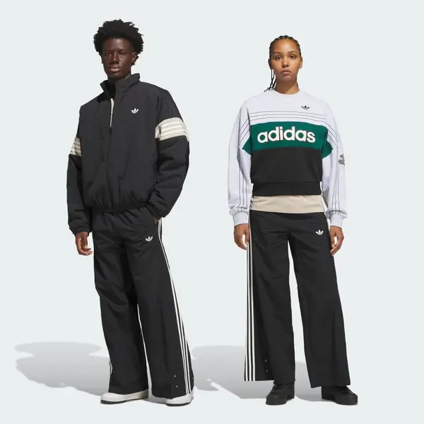 Adidas Originals Snap Sideline Track Pant - Black