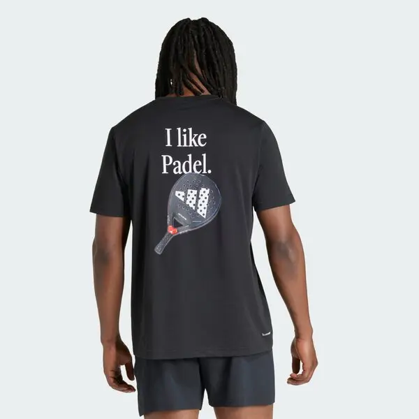 Adidas Padel Category Graphic T-shirt - Black