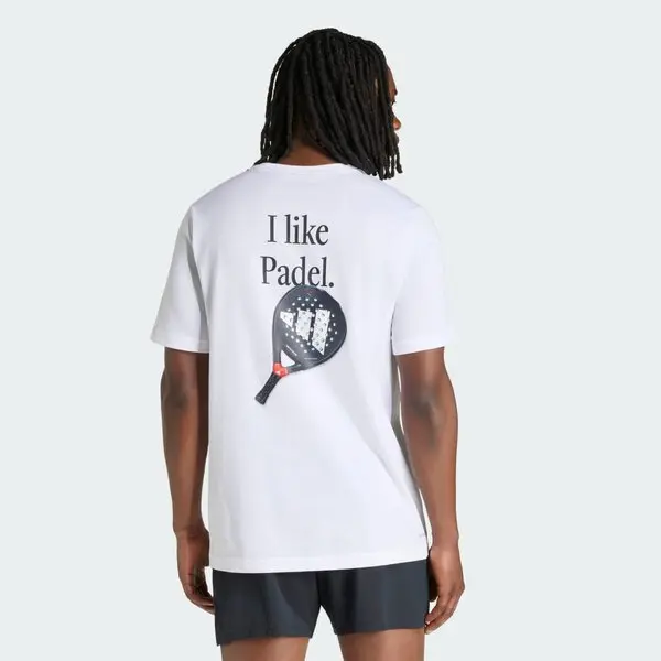 Adidas Padel Category Graphic T-shirt - White