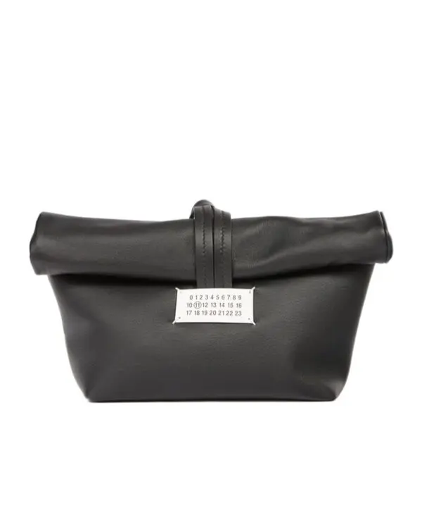 MAISON MARGIELA Roll-top Handbag - Black
