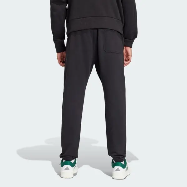 Adidas All Szn French Terry Regular Tapered Pants - Black