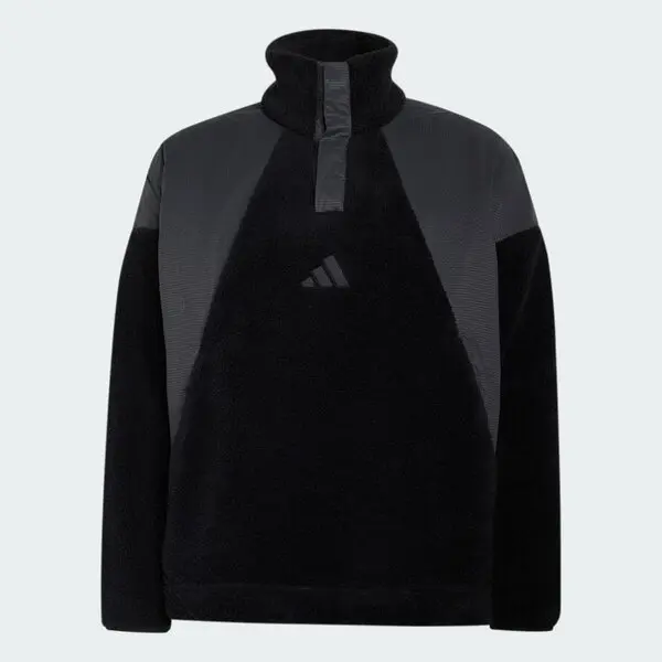 Adidas Xploric Climawarm High Pile Snap Pullover