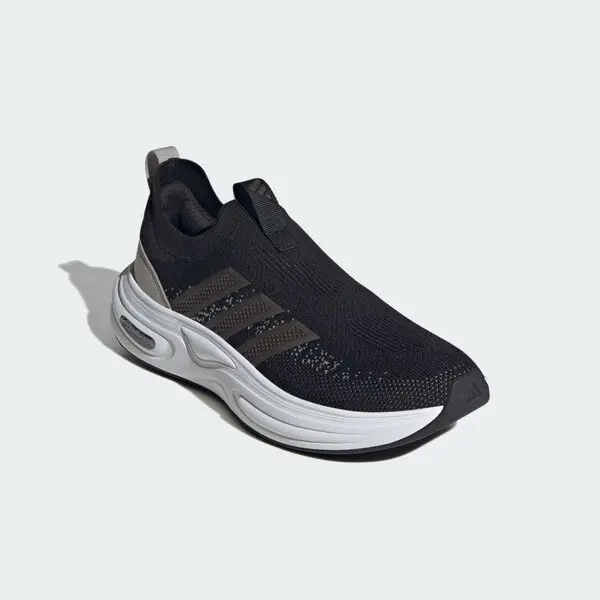 Adidas Cloudfoam Cuxxion Sock Shoes Core Black - Core Black / Trace Grey Metallic / Light Brown