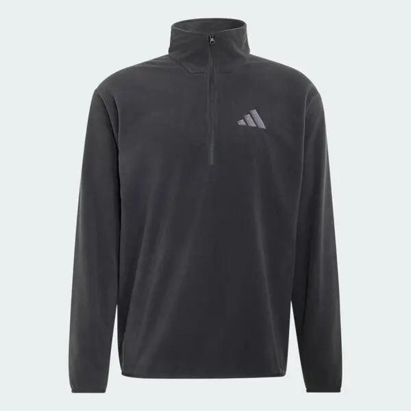 Adidas Multi Essentials Half Zip Fleece Jacket - Black