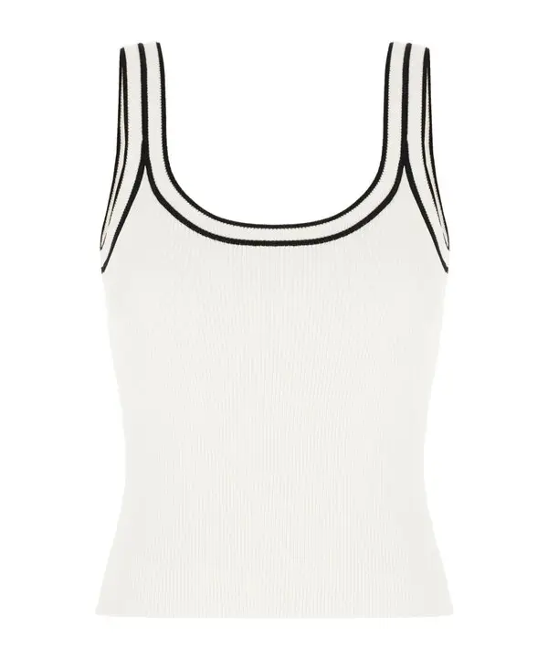 Iceberg Double-strap Knit Top