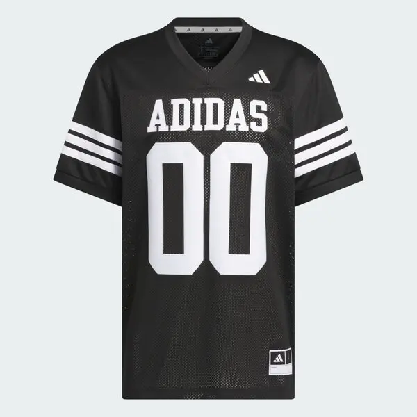 Adidas Branded Icon Football Jersey - Black