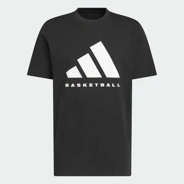 Adidas Basketball Graphic Tee - Black