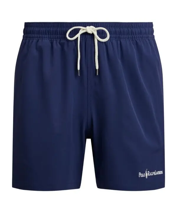 Polo Ralph Lauren Drawstring Elastic Waist Shorts - Blue