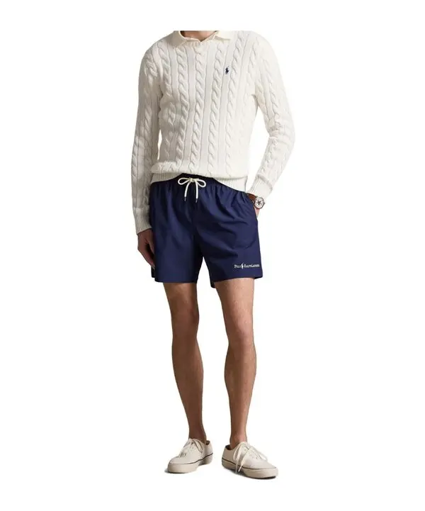 Polo Ralph Lauren Elastic Waist Drawstring Shorts