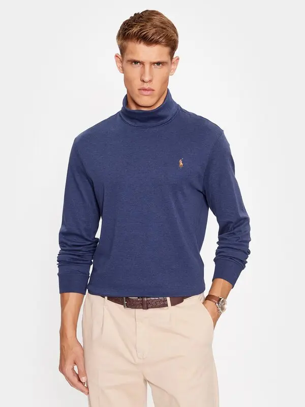 Polo Ralph Lauren Logo Turtleneck Knitted Sweater
