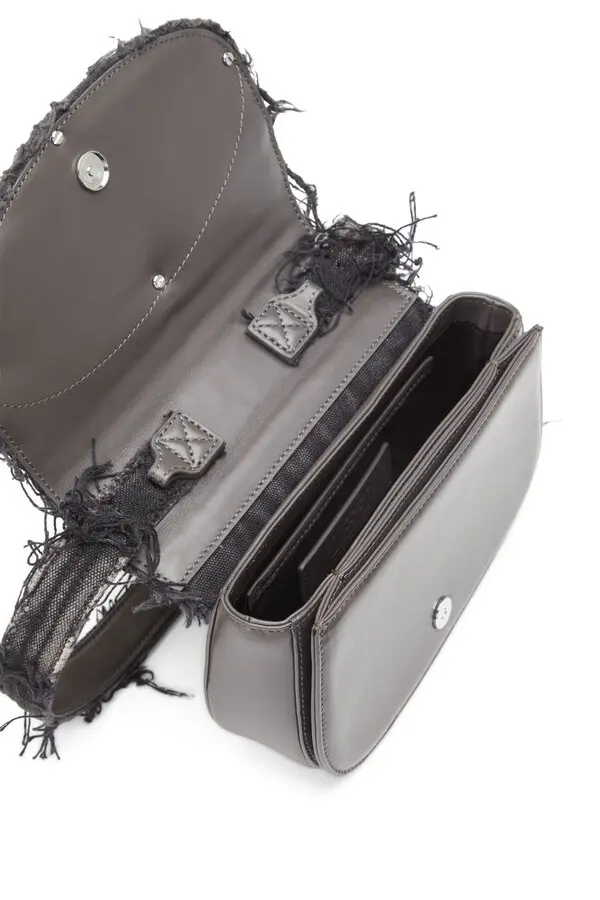 DIESEL® 1dr Embellished Distressed Shoulder Bag