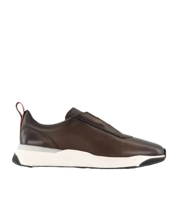 Santoni Perforated Low-top Sneakers