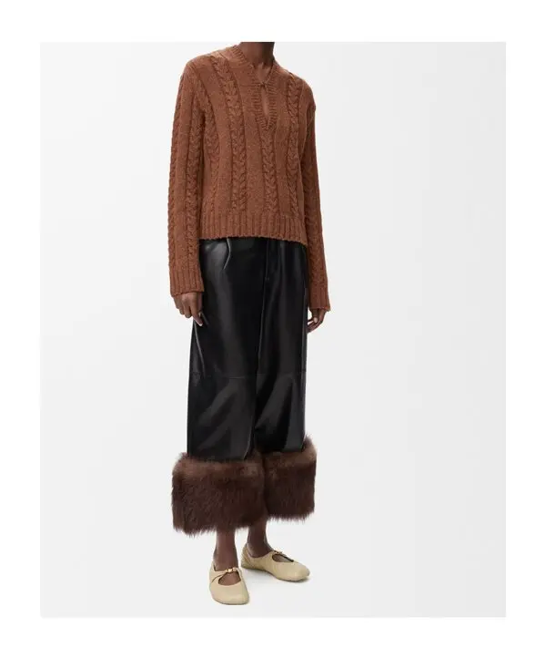Loewe Mid-rise Cuffed Pants