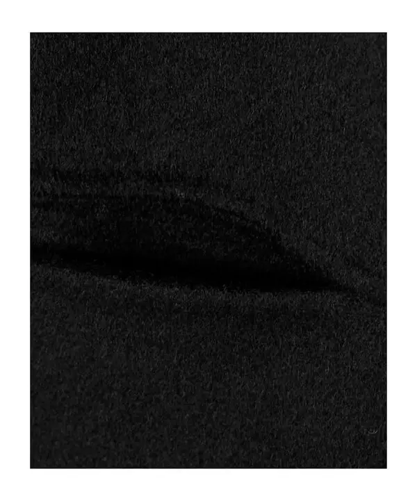 TOTEME Signature Oversized Wool Cashmere Coat - Black