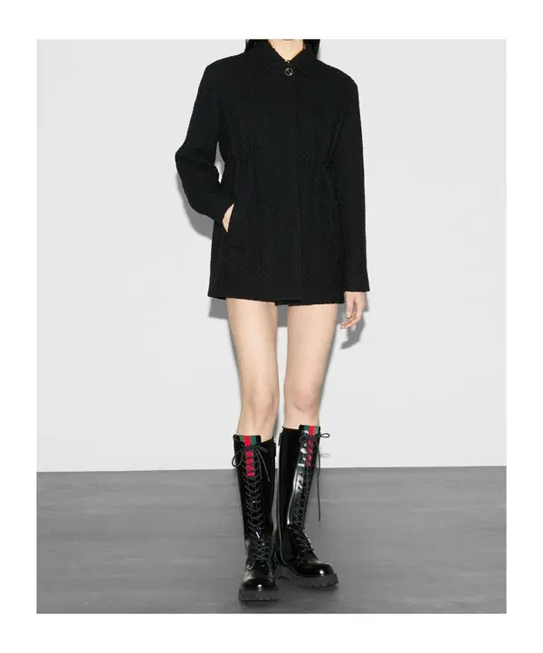 Gucci Button Detail Coat