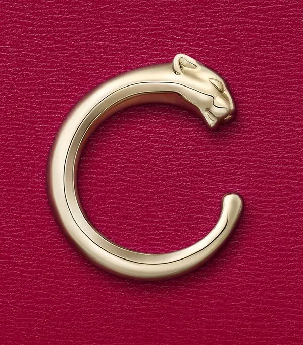 Cartier Leather Panthère De Zipped Card Holder