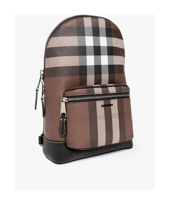 Burberry Exaggerated Check Backpack