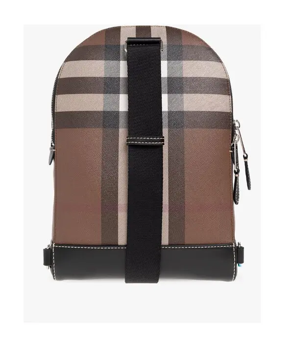 Burberry Exaggerated Check Backpack