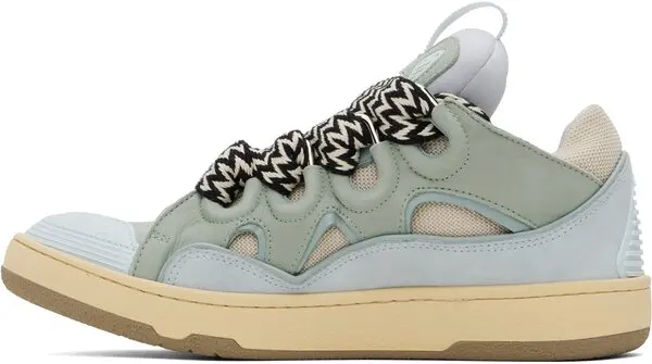 LANVIN Leather Curb Sneakers