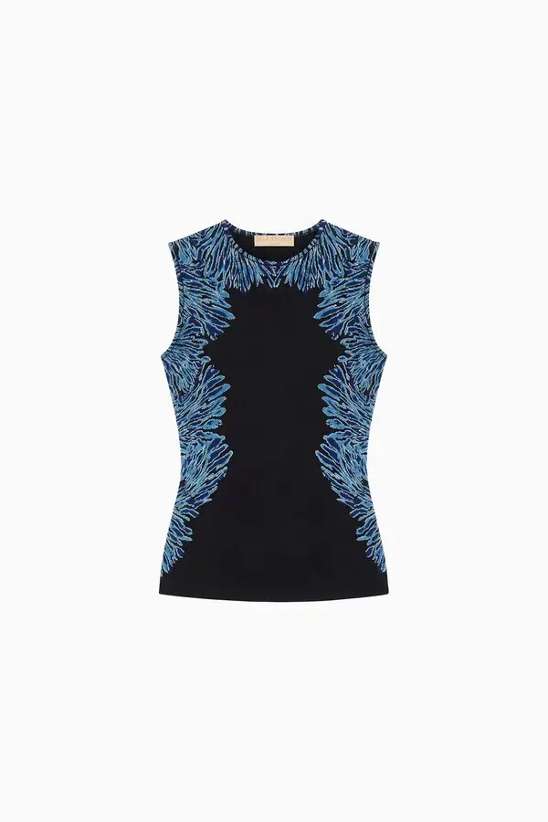 Ulla Johnson Aylin Knit Jacquard Top