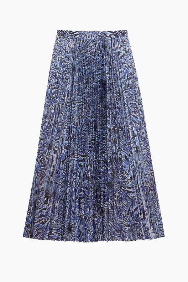 Ulla Johnson Celia Satin Midi Skirt