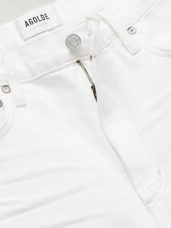 AGOLDE High-waist Wide-leg Denim Trousers