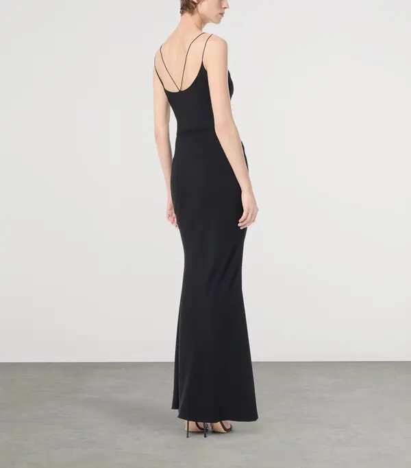 TOM FORD Double-strap Maxi Slip Dress