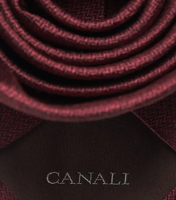 Canali Silk Diagonal Weave Tie