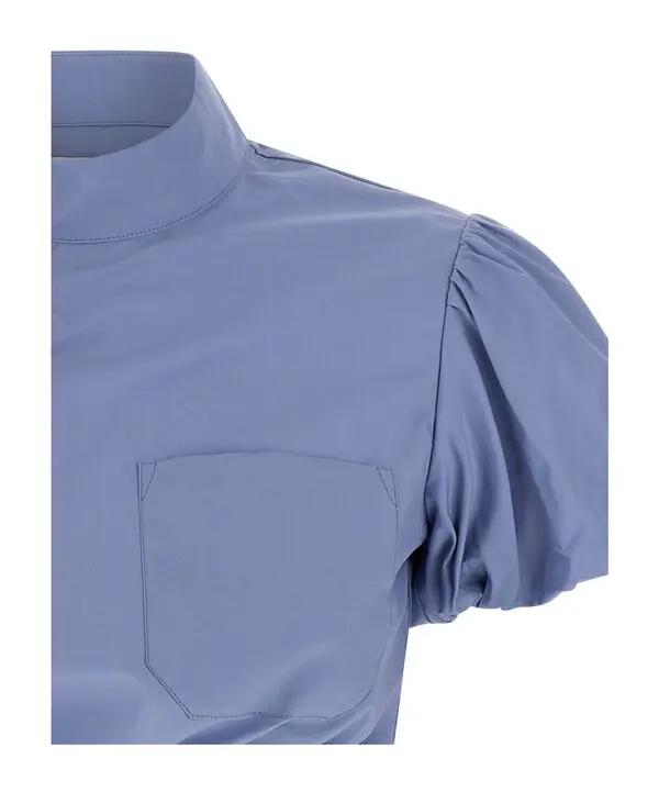 SELF-PORTRAIT Tie Side Top