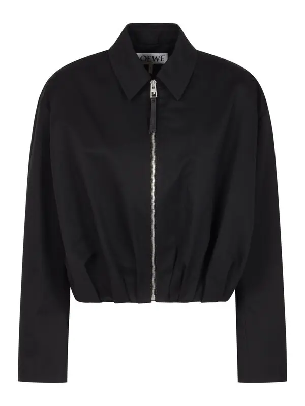 Loewe Draped Jacket - Black