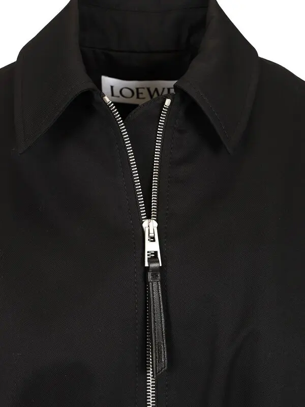 Loewe Draped Jacket With Pleated Details