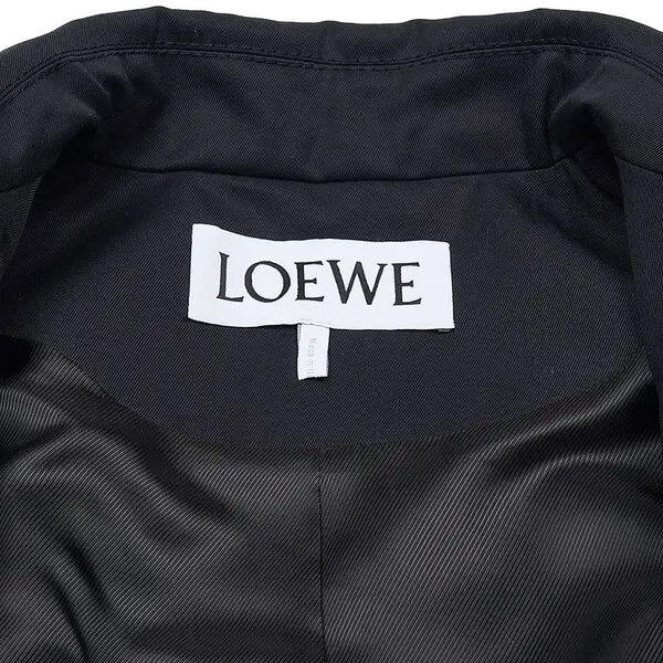 Loewe Draped Jacket With Pleated Details